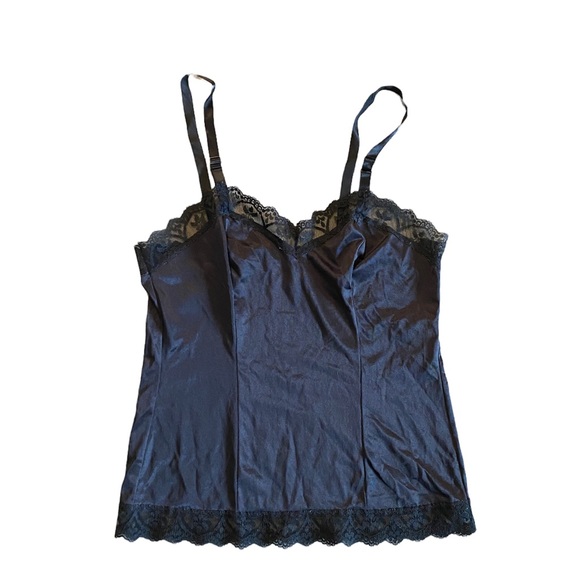 Intimates & Sleepwear | Black Lace Tank Top | Poshmark